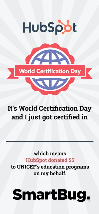 World Certification Day. Spread the Word!