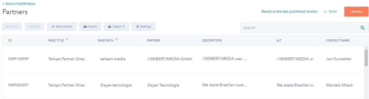 Using HubDB to Create a Directory Listing of Dynamic Pages | SmartBug ...